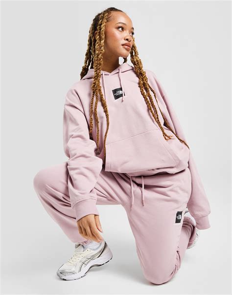 Pink The North Face Box Logo Joggers Jd Sports Global