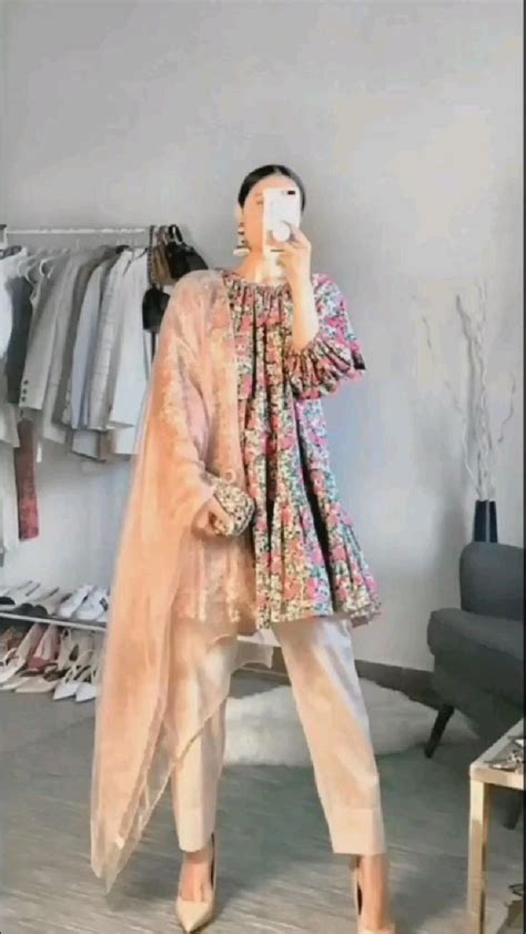 New Fashion Bottom Top Trendy Dress Outfits Casual Indian Fashion