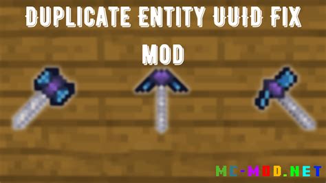 duplicate entity uuid fix mod 1 19 2 1 18 2 mc mod
