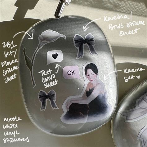 Karina Sticker Sheets Etsy