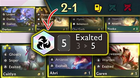 5 Exalted At 2 1 ⭐️⭐️⭐️ All 3 Star 5 Exalted Comp Youtube