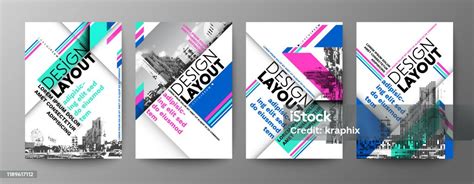 대각선 그리드 타이포그래피 디자인 레이아웃의 집합입니다 포스터 브로셔 전단지 전단지 연례 보고서 책 표지 배너에 대한 추상적 인