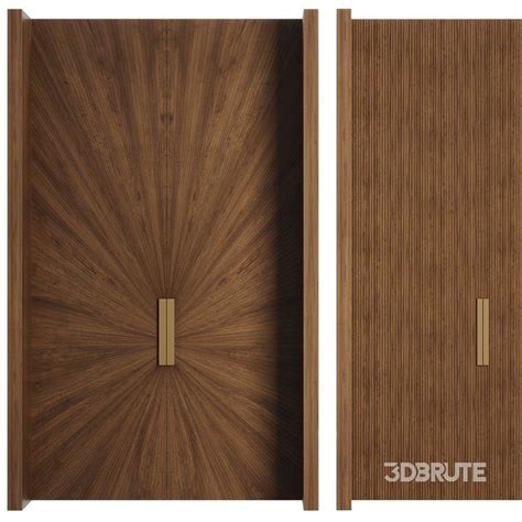 Main Door 3d Warehouse Sketchup Door Design Wooden Door With Sunburst Design Door Design