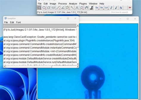 using image j for pendant drop analysis usage and issues image sc forum