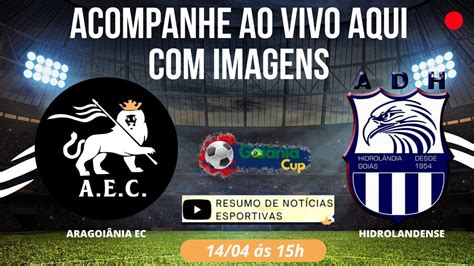 ARAGOIANIA X HIDROLANDENSE SEMIFINAL IDA GOIANIA CUP SUB YouTube