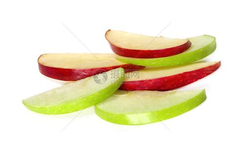 苹果切片红色维生素白色健康饮食照片水平营养奶奶楔子美味高清图片下载 正版图片320236345 摄图网