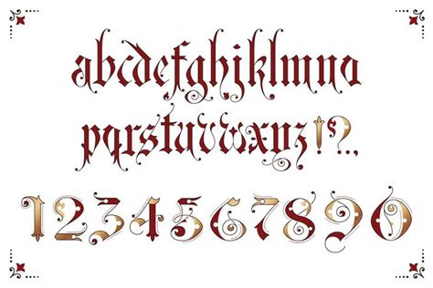 Custom Designed Web Elements Lettering Alphabet Lettering Lettering