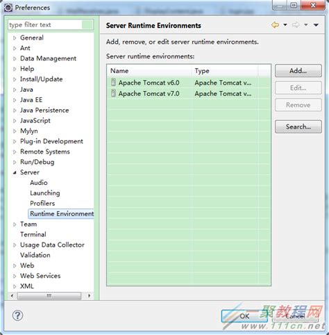 解决eclipse配置tomcat出现cannot create a server using the selected type错误 一聚教程网