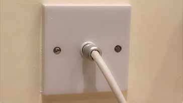 How To Wire A TV Antenna Aerial Socket Electronics Notes