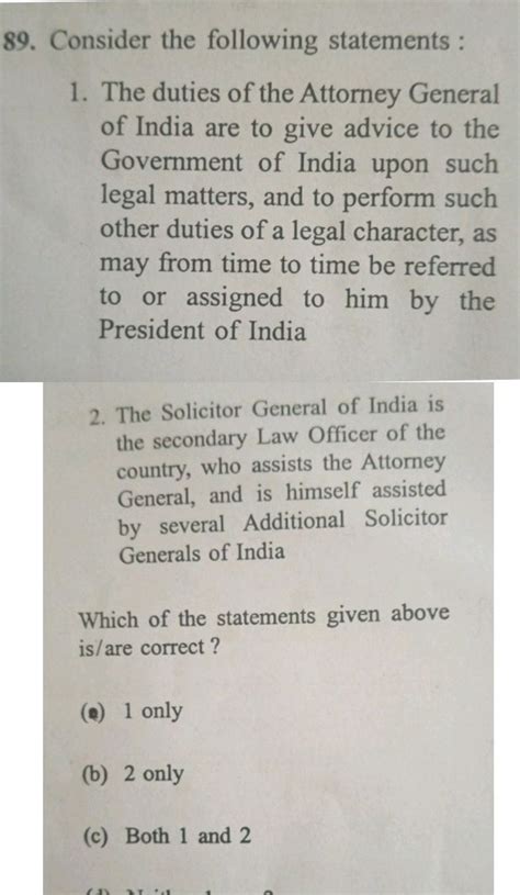 89 Consider The Following Statements 1 The StudyX