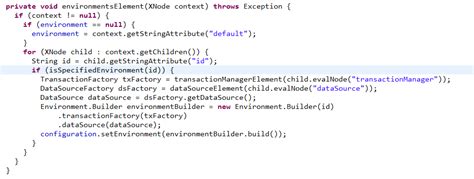 detailed description of configuration elements for mybatis configuration