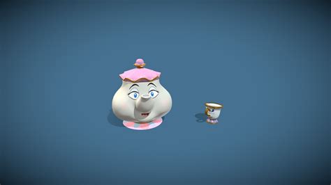 Disney Mrspotts And Chip Potts 3d Model By Glaris 39edbd9 Sketchfab