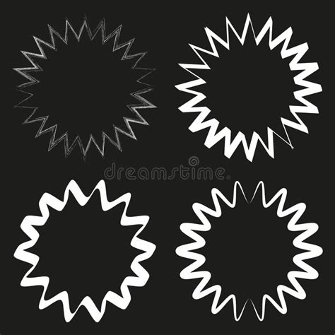 Geometric Radial Circle Vector Illustration Eps 10 Stock Illustration