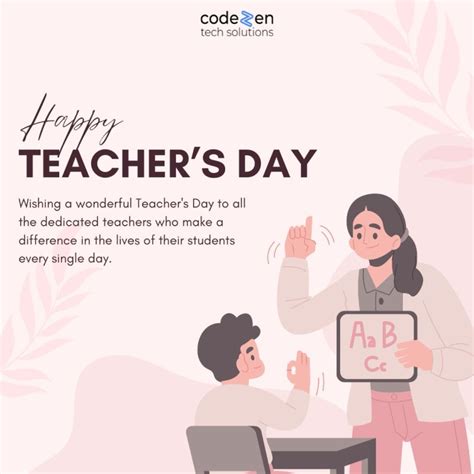 Codezen Tech Solutions On Linkedin Happyteachersday Teachers Mentorship Guidance Star