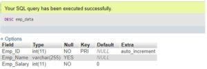 SQL DESCRIBE TABLE Get A Description Of A Table With Example EDUCBA