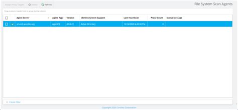 Assigning Proxy Targets