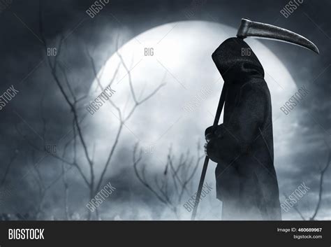 Grim Reaper Holding Image And Photo Free Trial Bigstock