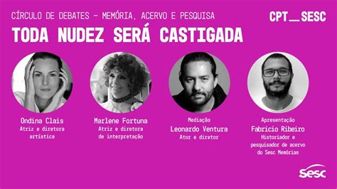 Memória Acervo e Pesquisa Toda Nudez Será Castigada YouTube