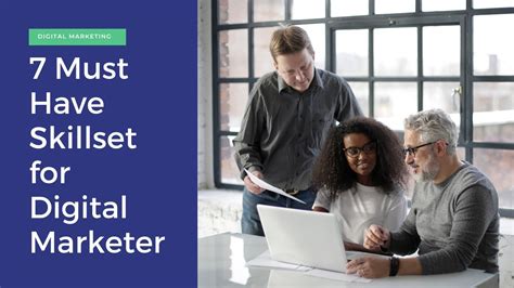 7 Must Have Skillset For Digital Marketer YouTube