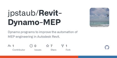 GitHub Jpstaub Revit Dynamo MEP Dynamo Programs To Improve The Automation Of MEP Engineering