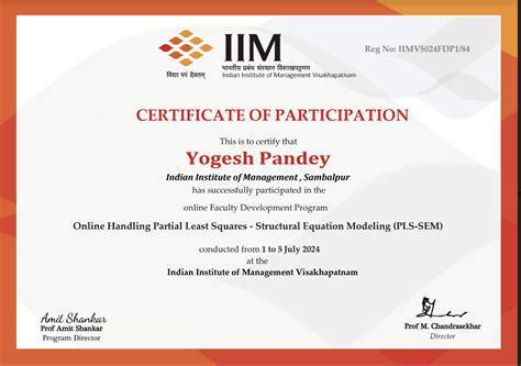 yogesh pandey on linkedin academic research