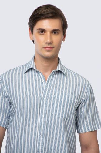 Mens Half Sleeve Striped Shirt At 100000 Inr In Pathanamthitta