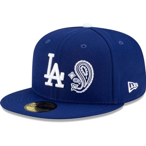 Los Angeles Dodgers New Era Patchwork Undervisor 59fifty Fitted Hat