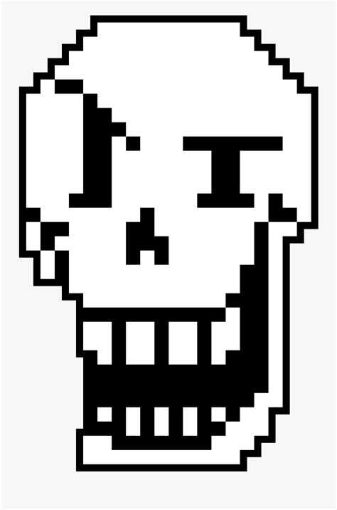 Papyrus Undertale Sprite Grid