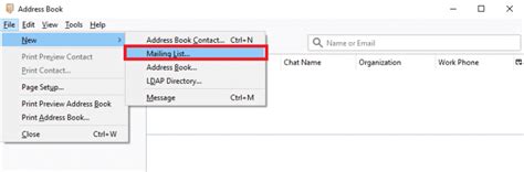 Thunderbird Mailing Lists How To Send The Same Message To A Specific Group Of Contacts
