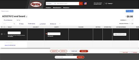 unable to add pcb builder project from cart to list dkred and pcb