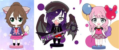 My Girls In Charat Choco By Arwenthecutewolfgirl On Deviantart