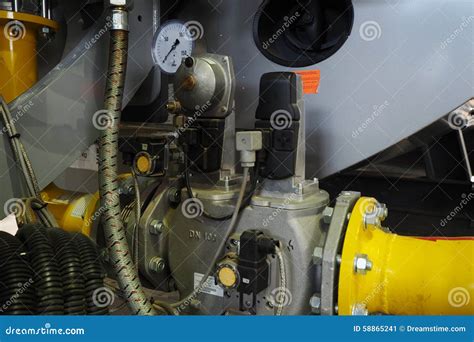 Manometer With Industrial Pump Stock Image Image Of Gauge Industry