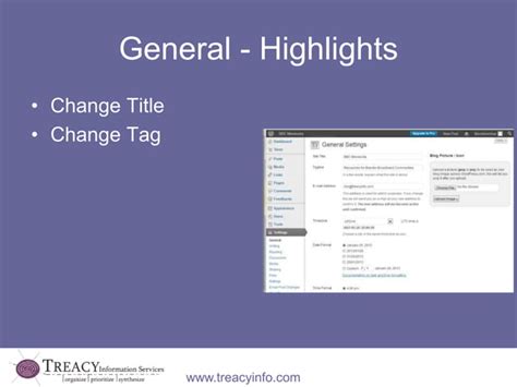 Wordpress Menus Settings And Links Ppt