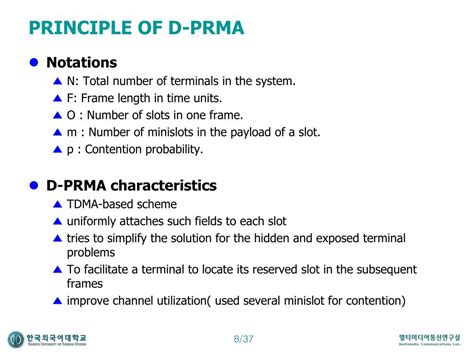 Ppt Dprma Distributed Packet Reservation Multiple Access Powerpoint