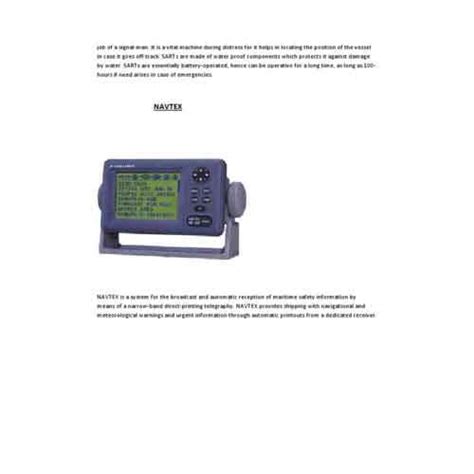 Navtex Marine Equipment For Ship Rs Unit Mjr Corporations ID