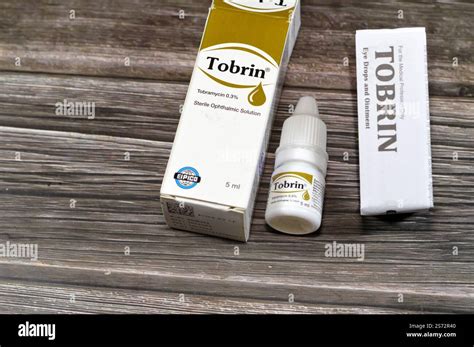 Cairo Egypt January 11 2025 Tobrin Eye Drops 5 Ml Tobramycin Sterile Ophthalmic Solution