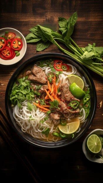 Premium Ai Image Pho A Vietnamese Noodle Soup