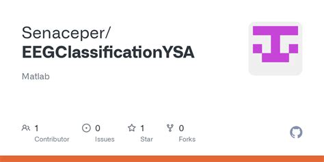 GitHub Senaceper EEGClassificationYSA Matlab