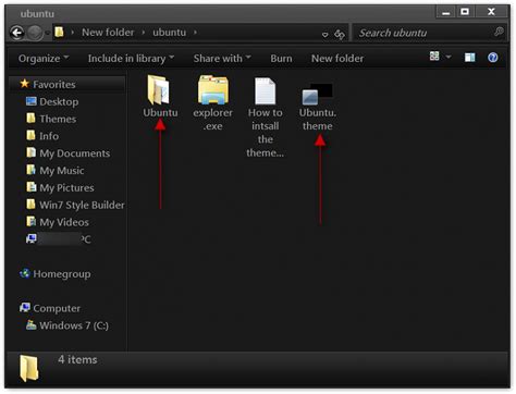 Struggling To Install Ubuntu Theme For Windows Windows 7 Forums