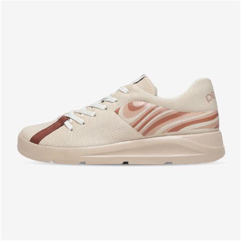 Plaeto Coast Womens Sports Shoes Beige Brown