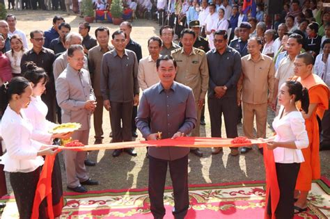 Msjtv News បណ្ឌិត អ៊ាង សុផល្លែត អញ្ជើញសម្ពោធឆ្លងមហាកុដិ និងសមិទ្ធផលនានា នៅវត្តទន្លេបិទ