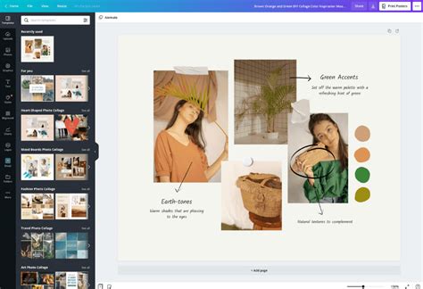 製作令人驚艷的相片拼貼 Canva