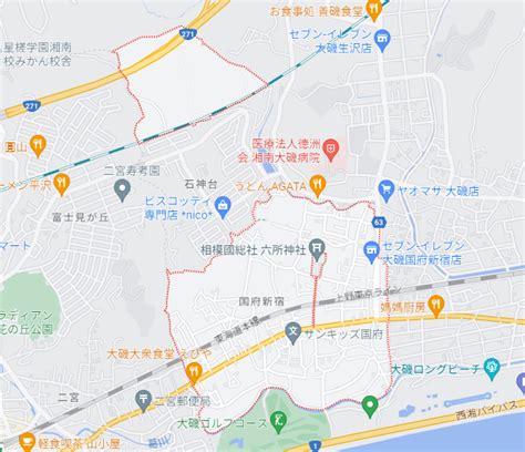 神奈川県中郡大磯町国府新宿で火事 なずな速報