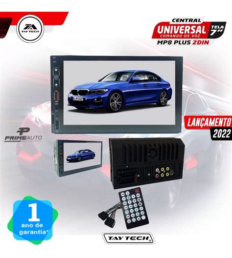 Central Multimídia Mp5 2din Bluetooth Usb Espelhamento Fm Sd Parcelamento Sem Juros