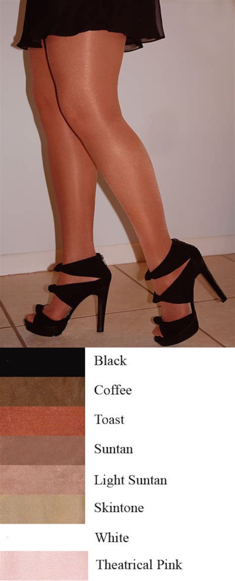 Hooters Girl High Gloss Peavey Tights Pantyhose For Men Wopen Etsy