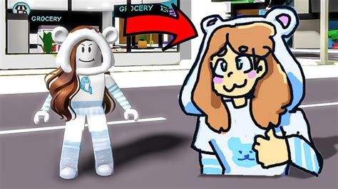 Diventi Quello Che Disegni Su Roblox Youtube