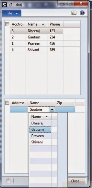 Ax D365fo How To Use Reference Group In A Form In Ax 2012 Ax