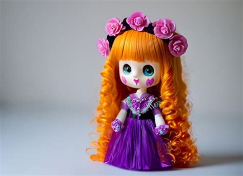 Premium Ai Image Halloween Scary Doll With Witch39s Hat
