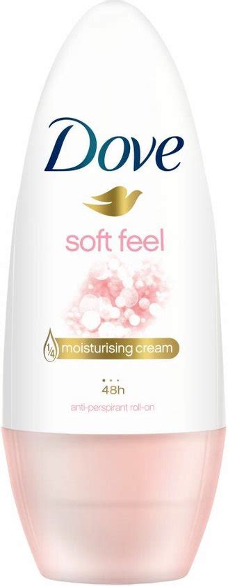 Dove Soft Feel Deodorant Rollers 6 X 50ml Voordeelverpakking