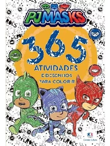 Pj Masks 365 Atividades E Desenhos Para Colorir Mebuscar Brasil